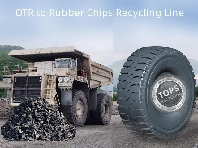 High Efficient Waste OTR Tyre Recycling Machine - Buy High efficient ...
