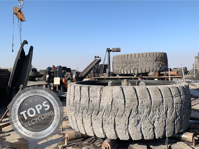 Economical Waste OTR Tyre Side Wall Cutter - Buy Waste OTR Tyre ...