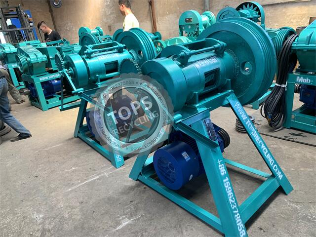 High Efficiency Waste Tyre Strip Cutter & Block Cutter - Buy Waste Tyre ...